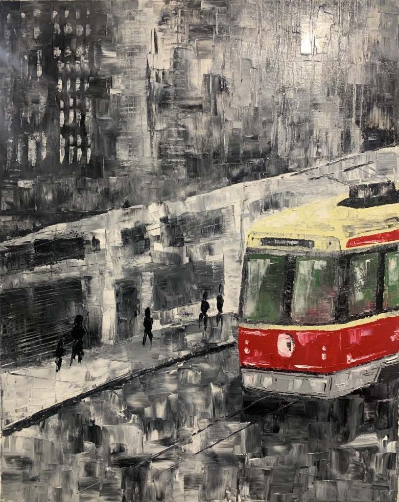 strong, stroke & sense – Mauro Jr art paint